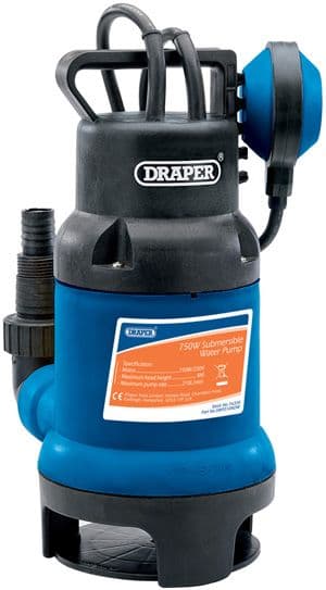 Draper SWP210ADW Submersible Dirty Water Pump