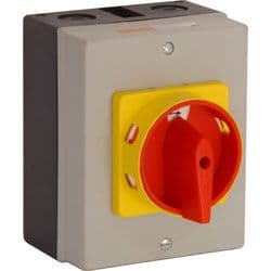 Rotary Isolator 4 Pole 40 Amp 18 5kw 415V