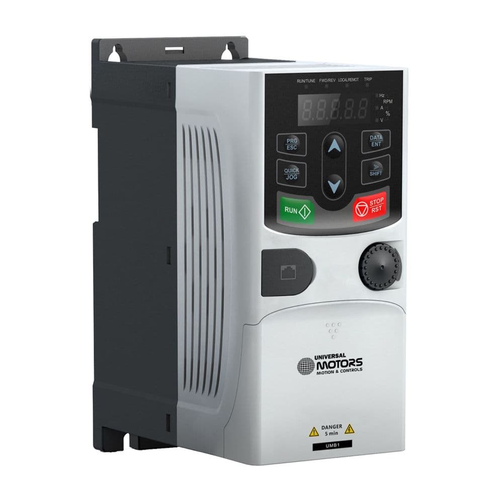 Universal UMB1 1 5kW 7 5A 1PH-3PH IP20 Inverter Drive VAR-UMB11R5GS2B
