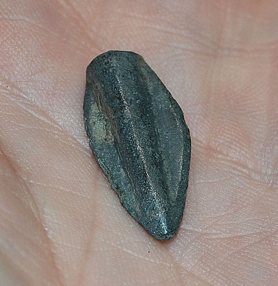 A good Ancient Greek bronze "Bi-lobe" socketed arrowhead SOLD