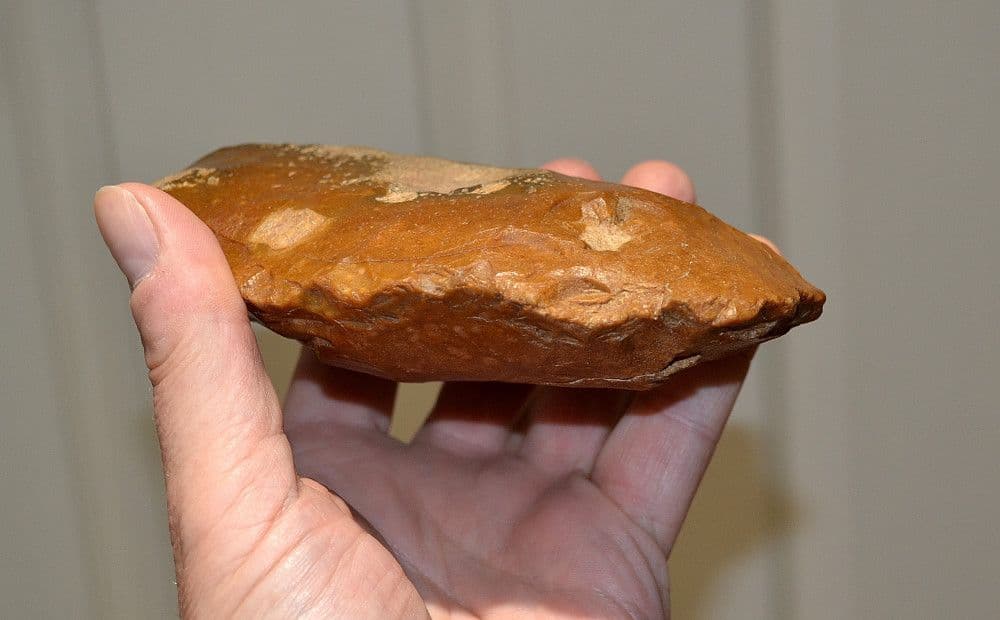 A huge excellent and attractive Mid-Paleolithic Ovate flint hand axe ...