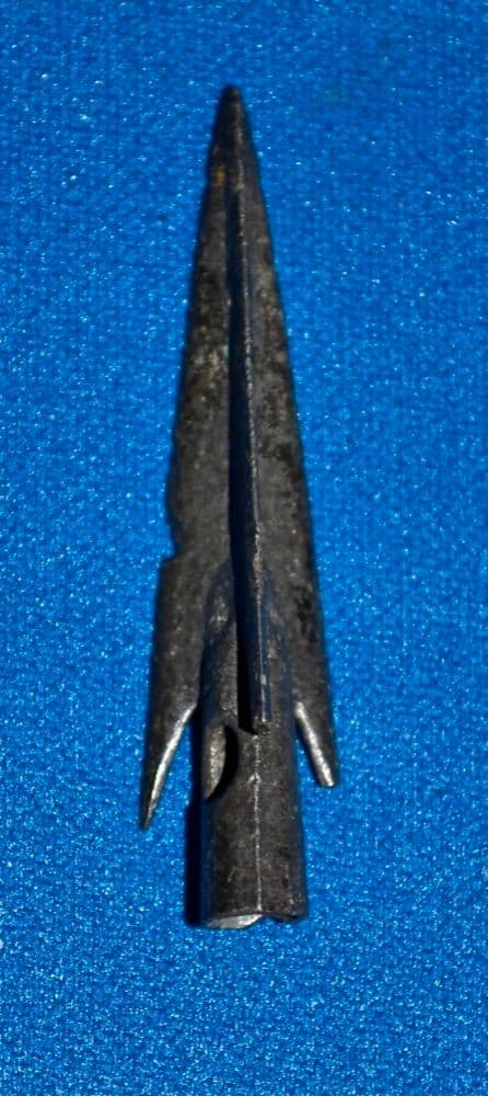 A large and pleasant Ancient Greek bronze "Barbed Tri-lobe" socketed ...