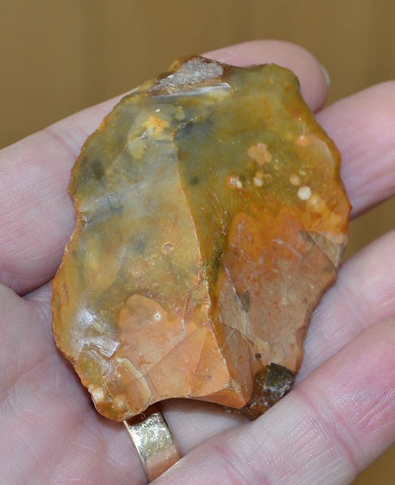 A large and very attractive Neolithic flint scraper Avon Valley ...