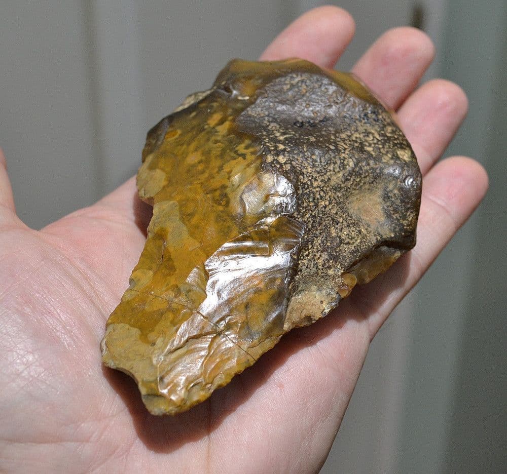 A large & beautiful Early Paleolithic hand axe from Sussex found 26/04 ...
