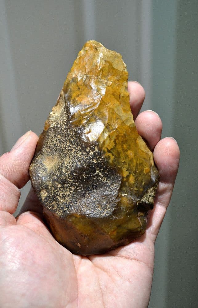 A large & beautiful Early Paleolithic hand axe from Sussex found 26/04 ...