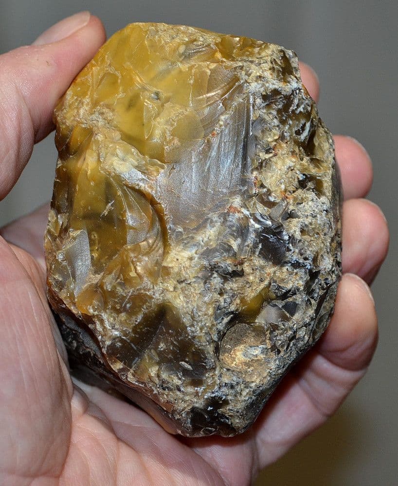 A large excellent and attractive Lower Paleolithic Hammer stone from ...