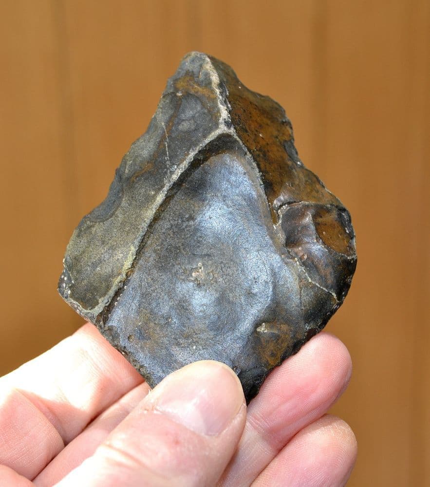 A large Neanderthal Textbook "Levallois" flint flake scraper tool Kent SOLD