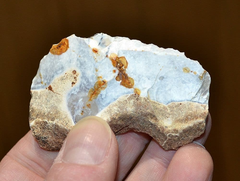 A large & pleasant Neolithic cortex backed flint knife tool Woodhenge ...