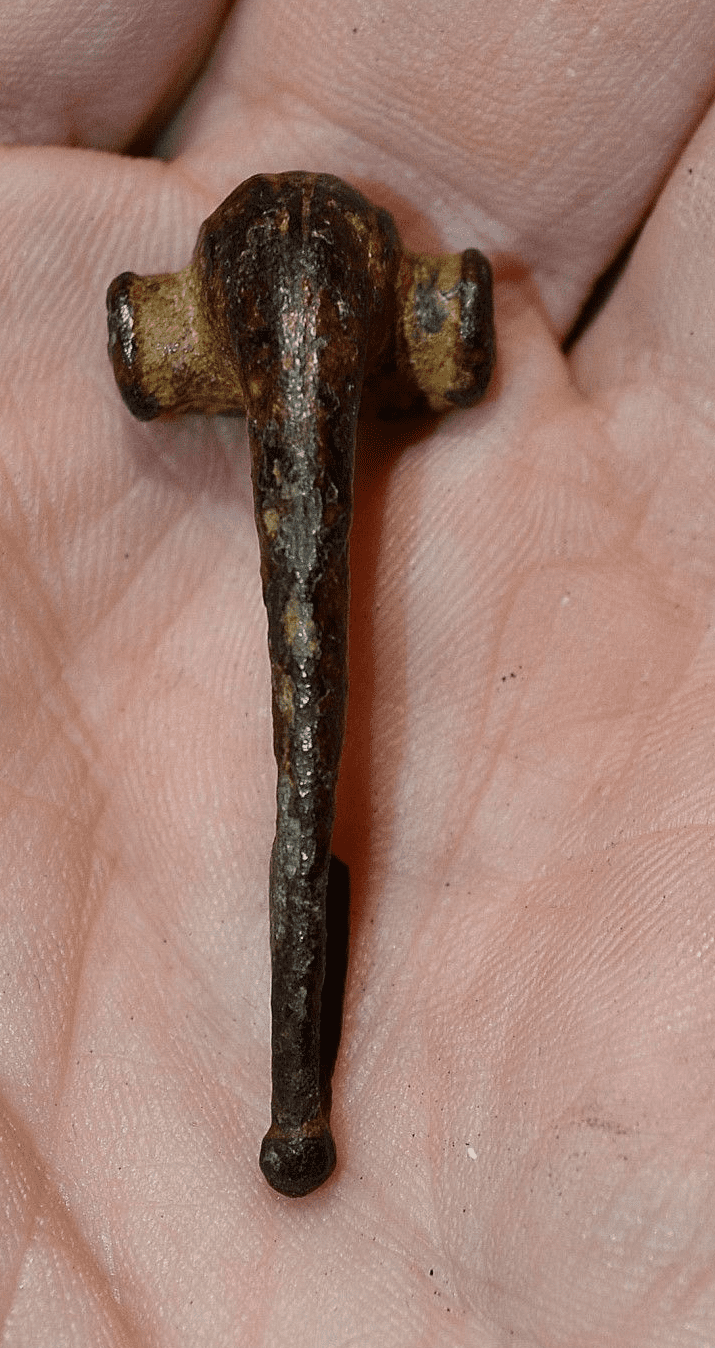 A pleasant Roman bronze "Polden Hill" Fibula / Brooch found in the West ...