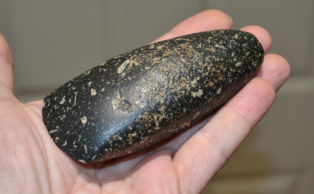 A superb Neolithic pecked ground and semi-polished "Dolorite" Axe Cornwall