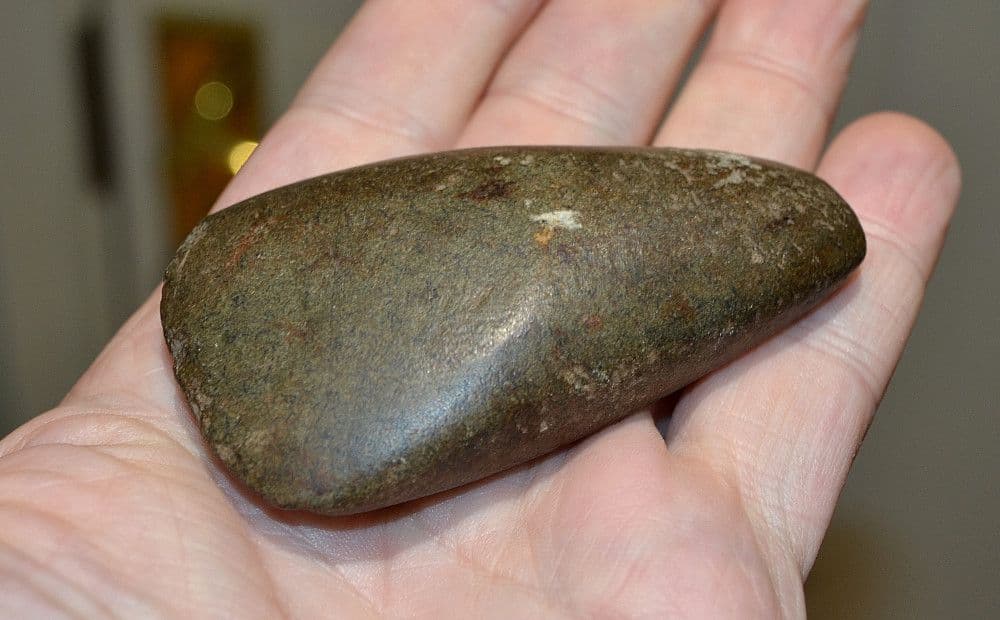 A very nice small but appealing Neolithic polished stone axe from North ...