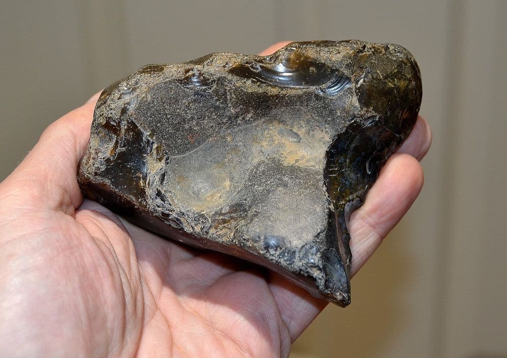 An excellent Early Paleolithic "Clactonian" pointed hand axe Nacton ...