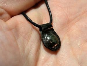 An extremely rare complete and wearable Roman boys bronze "Bulla ...