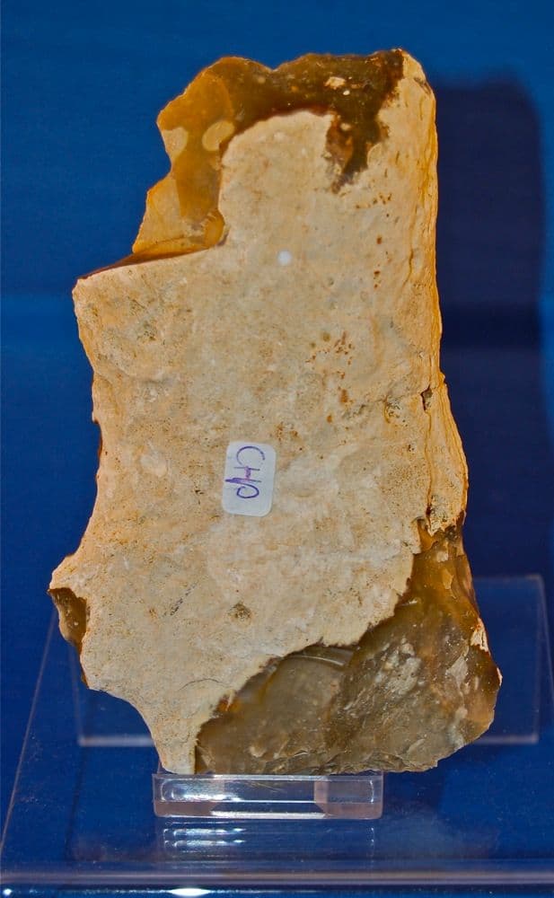 Large Mesolithic flint Hand Axe / Cleaver from Suffolk SOLD
