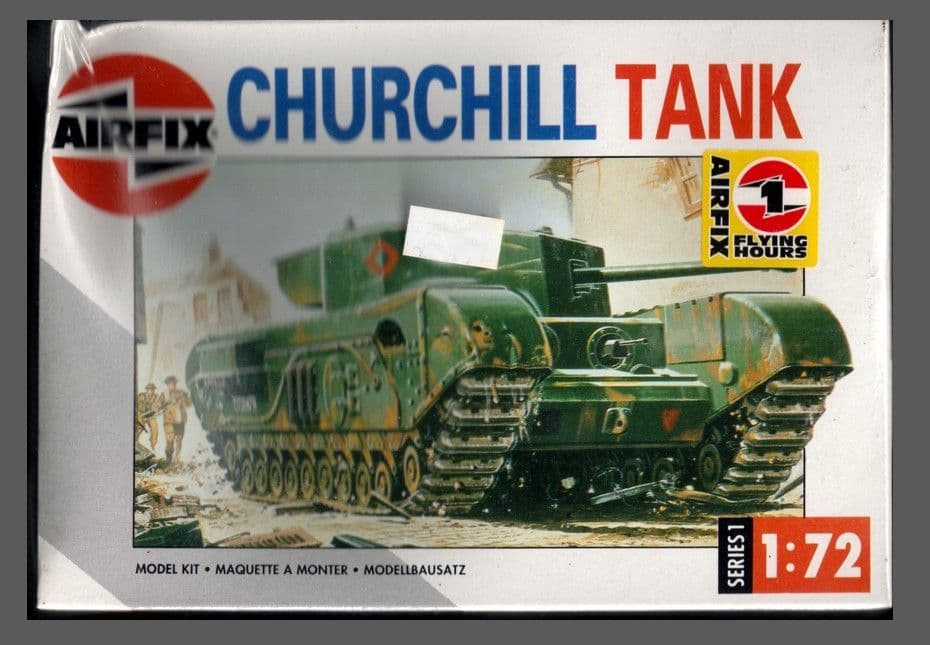 Airfix 1 72 scale Plastic Kit 01304 WWII British Churchill Mk VII Tank