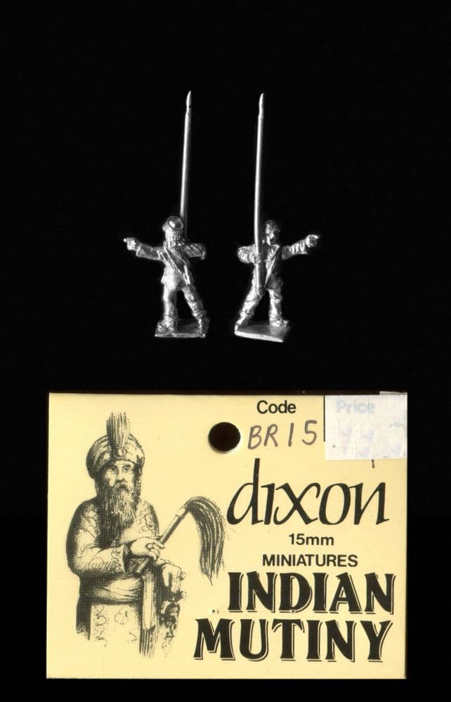 Dixons 15mm Indian Mutiny 1857-1858 BR15 British Standard Bearer x 5
