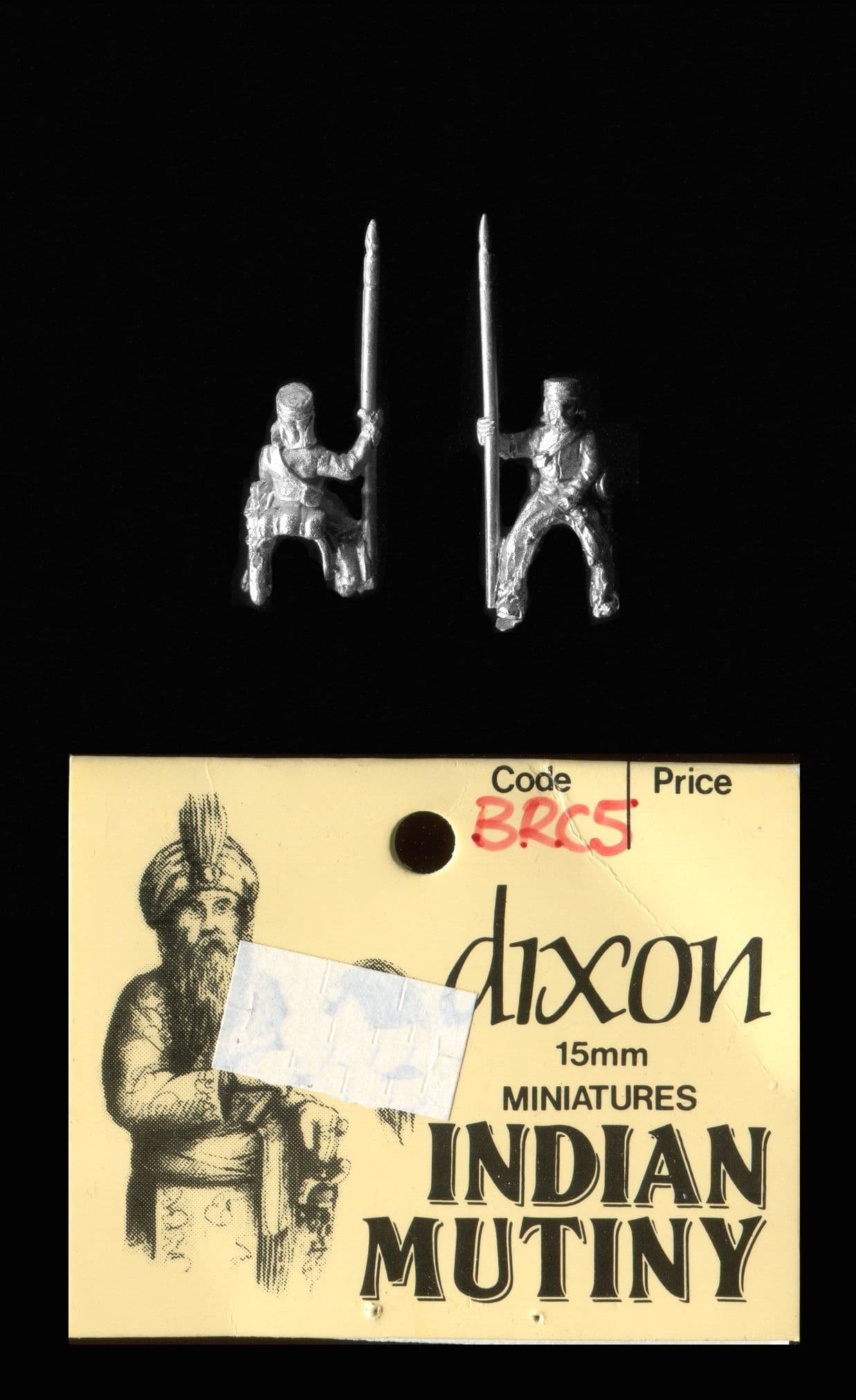Dixons 15mm Indian Mutiny 1857-1858 BRC5 British x 5 riders only