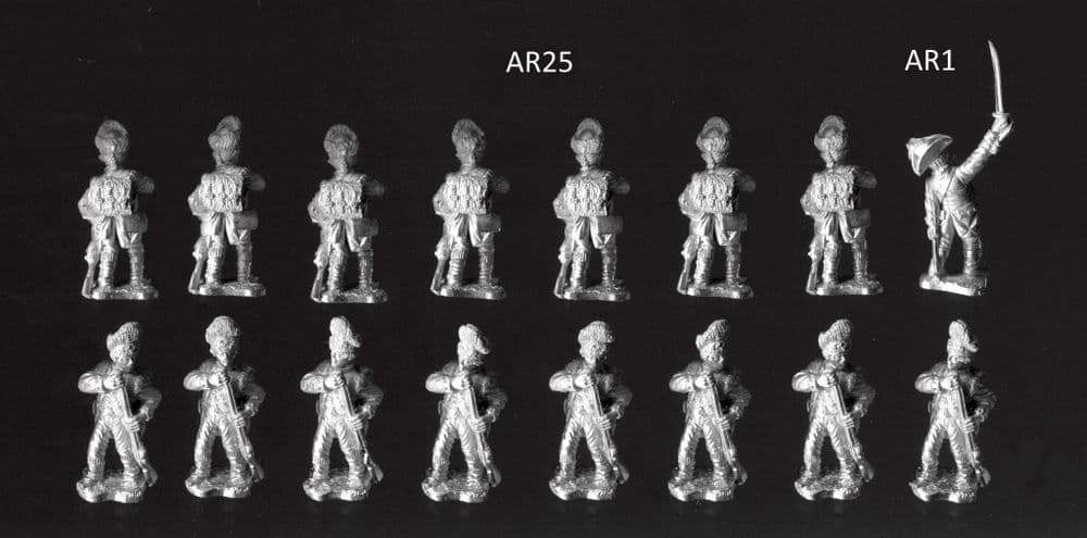 Dixons 25mm/28mm American Revolution 1775-1783 AR01/25 British ...
