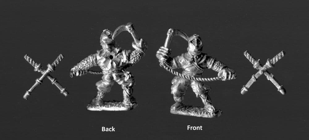 Dixons 25mm/28mm Fantasy CN4 Chaos Ninja with Kusari-gama x 1
