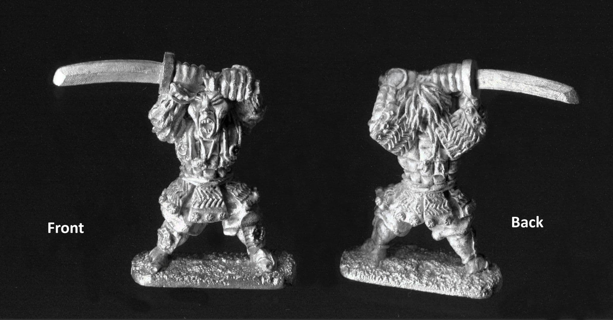 Dixons 25mm/28mm Fantasy CS02 Chaos Samurai Wielding Sword Overhead x 1