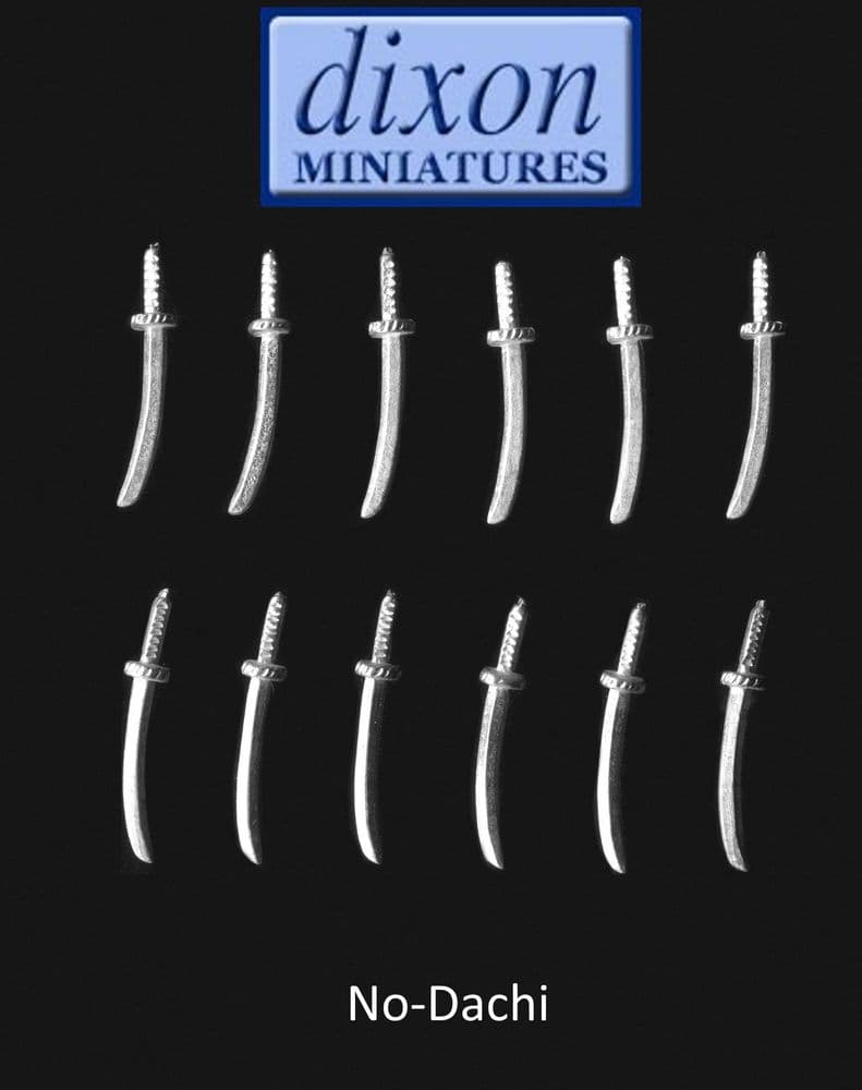 Dixons 25mm/28mm Samurai Weapons ND1 No-Dachi Swords 12