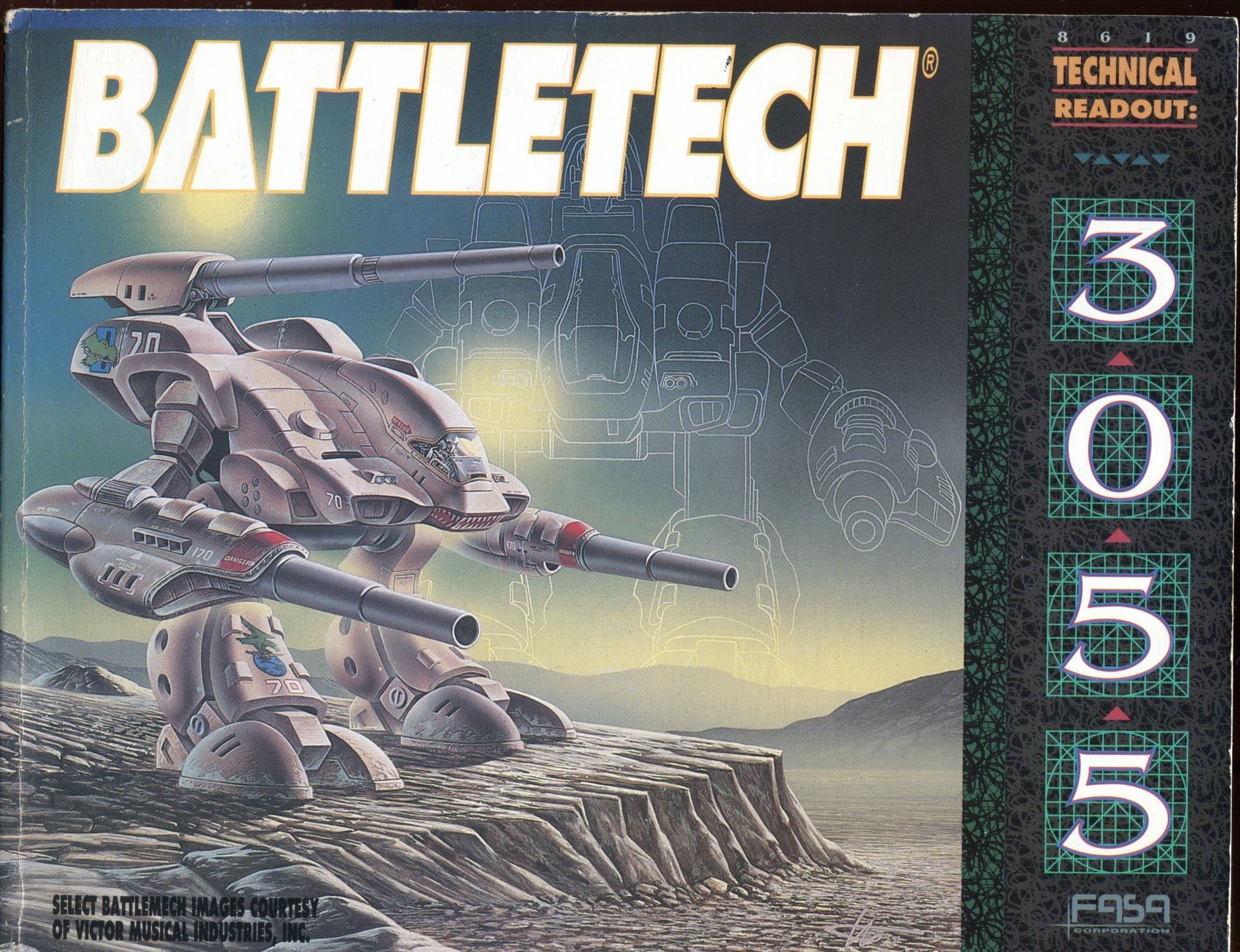 FASA 8619 Battletech Technical Readout 3055 Pub 1992