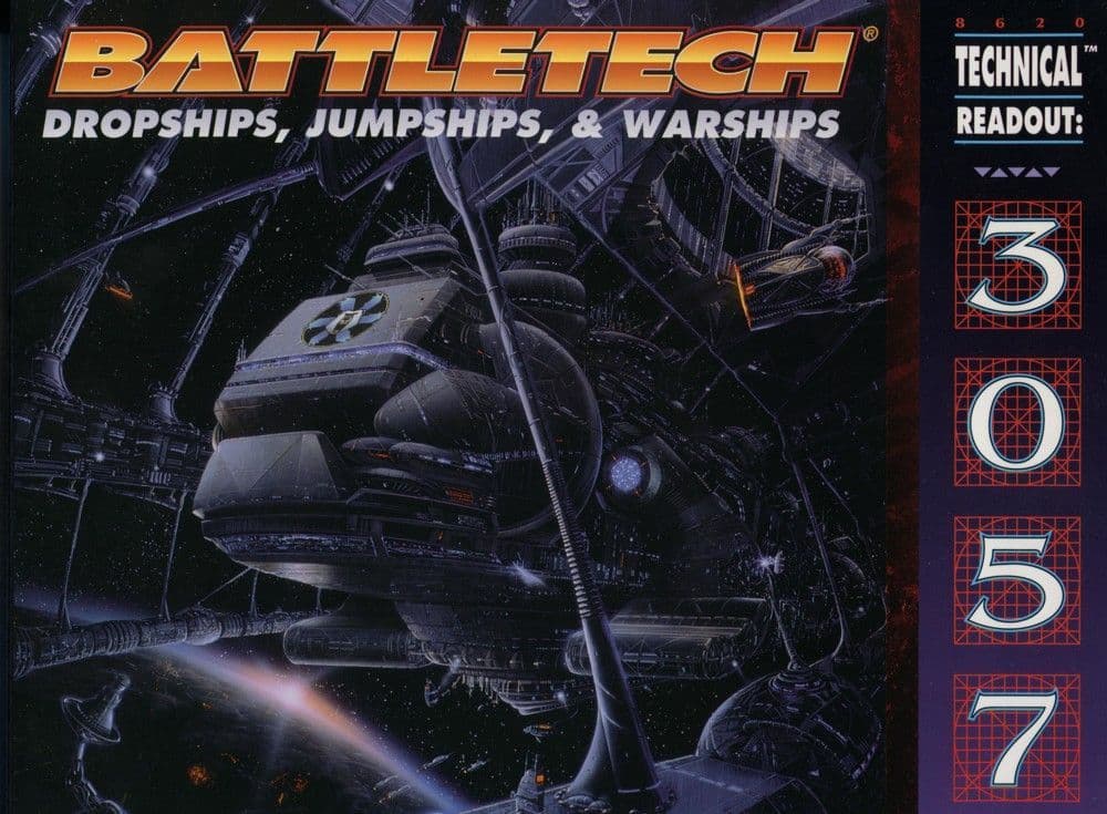 FASA 8620 Battletech Technical Readout 3057 Dropships Jumpships & Warships