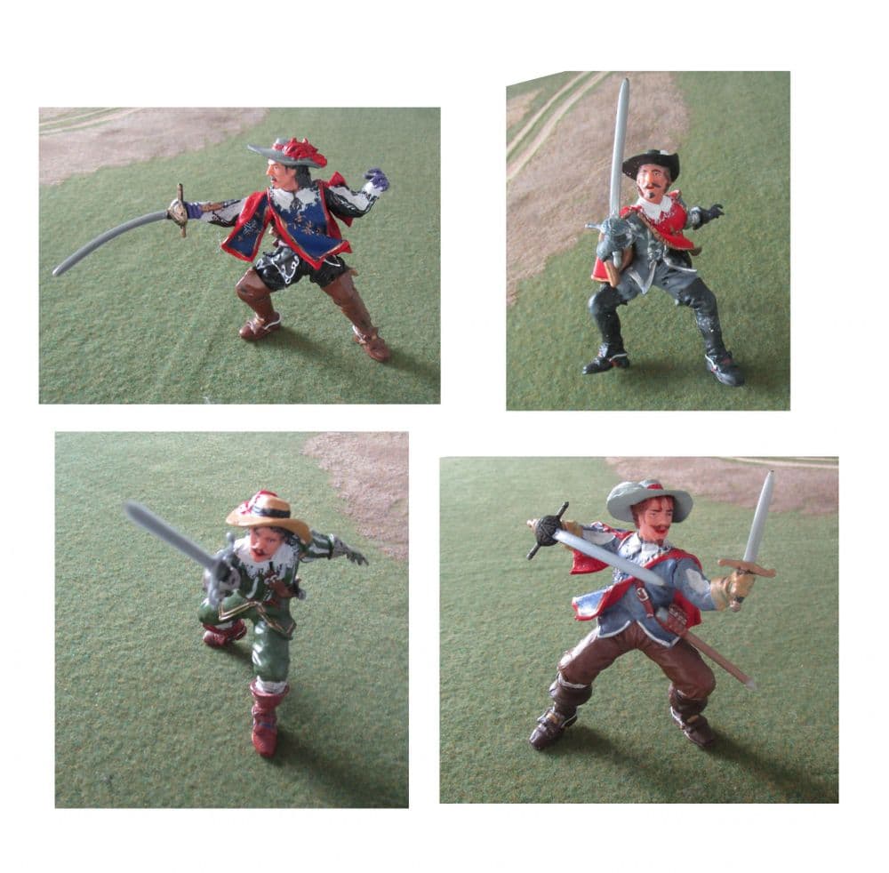 Large Scale Painted Plastic Models suitable for use as French ...