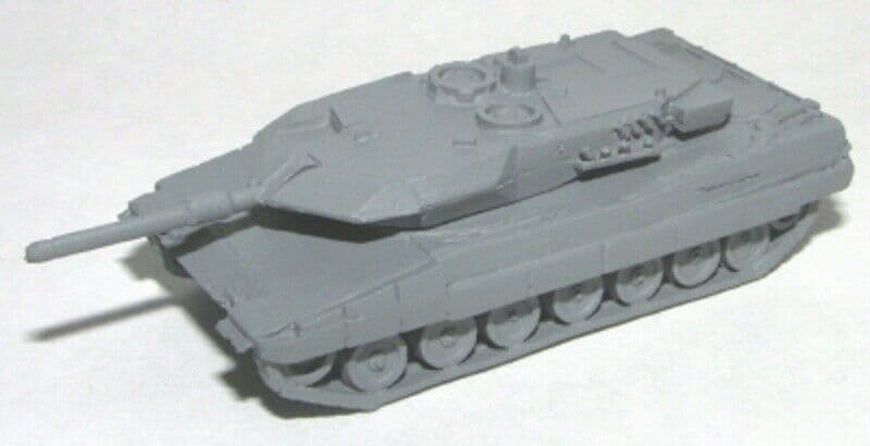 Minifigs 10mm/12mm Modern German MGV001 Leopard 2A5 MBT x 1