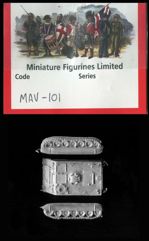 Minifigs 10mm/12mm Modern US MAV101 M113 APC x 1