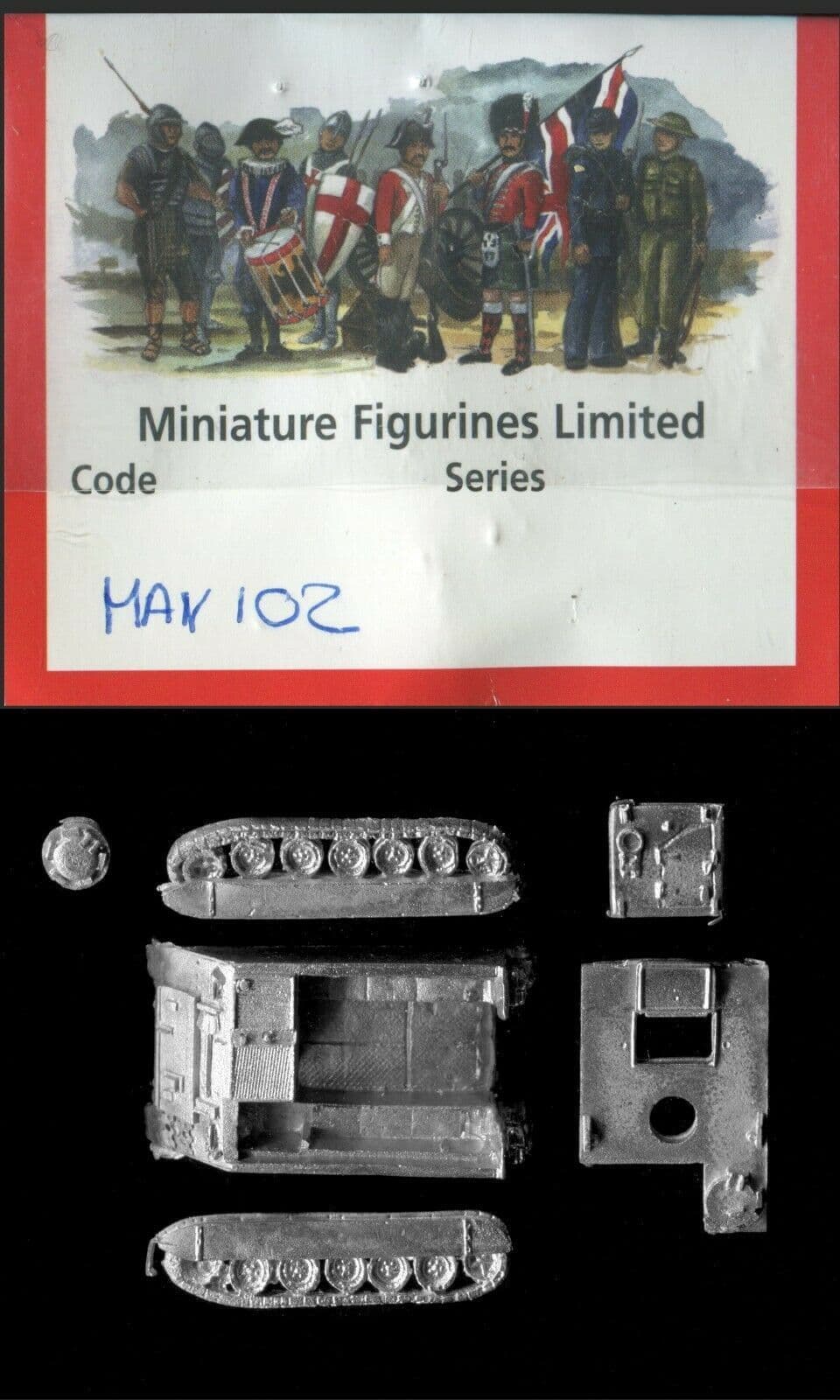 Minifigs 10mm/12mm Modern US MAV102 M113 APC Open x 1