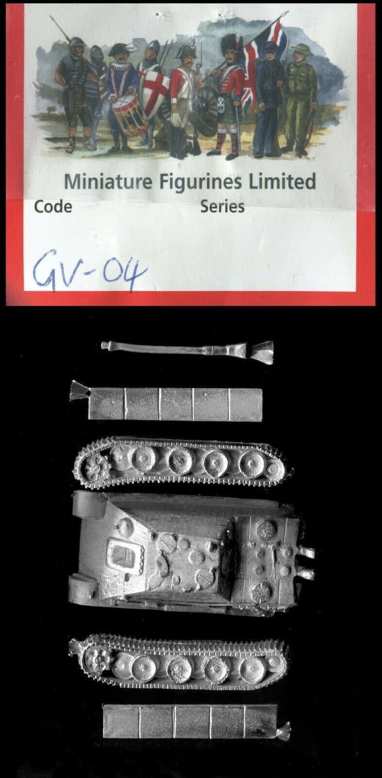 Minifigs 10mm/12mm WWII German GV-04 Jagdpanther Tank Destroyer x 1