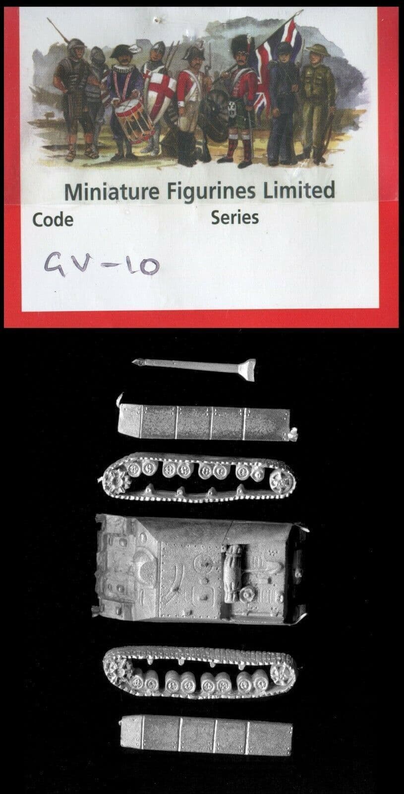 Minifigs 10mm/12mm WWII German GV-10 Jagdpanzer IV Tank Destroyer x 1