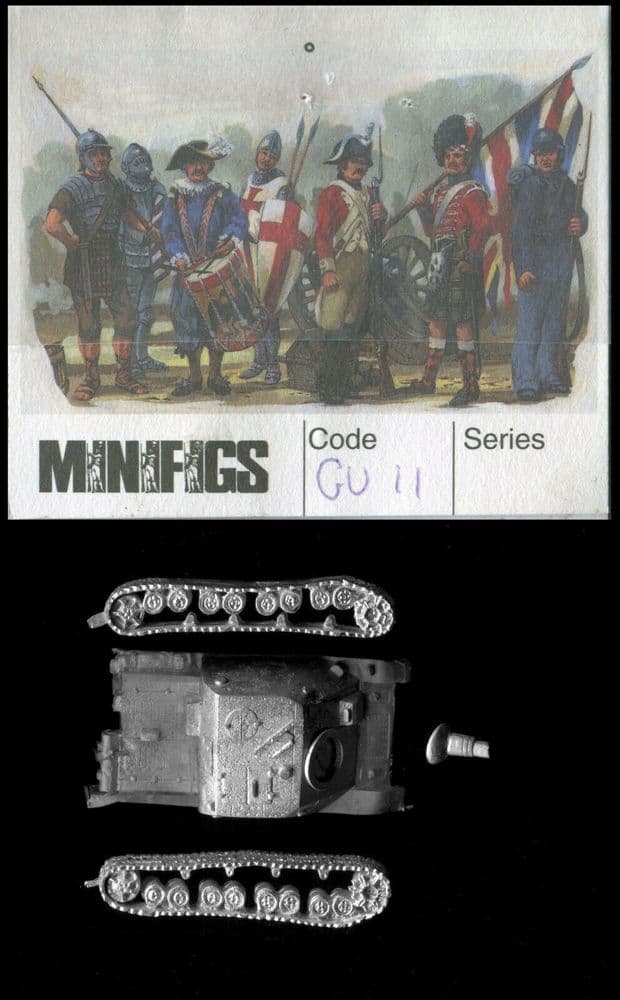 Minifigs 10mm/12mm WWII German GV-11 Brummbar Heavy Assault Gun x 1