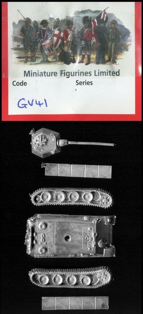 Minifigs 10mm/12mm WWII German GV-41 Panther F Tank x 1