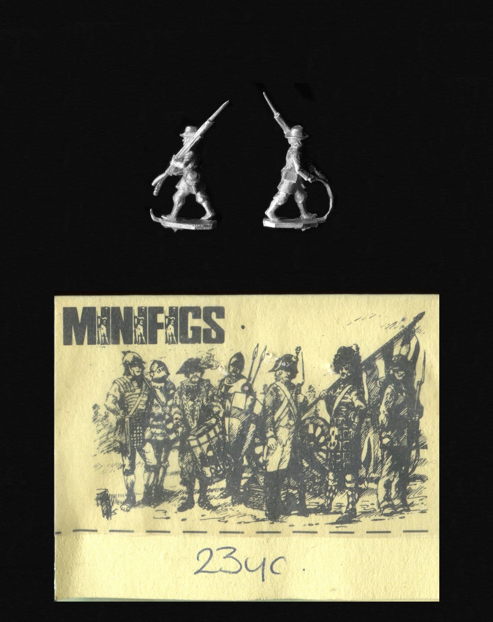 Minifigs 15mm ACW 23YC Iron Brigade Marching x 8 figs