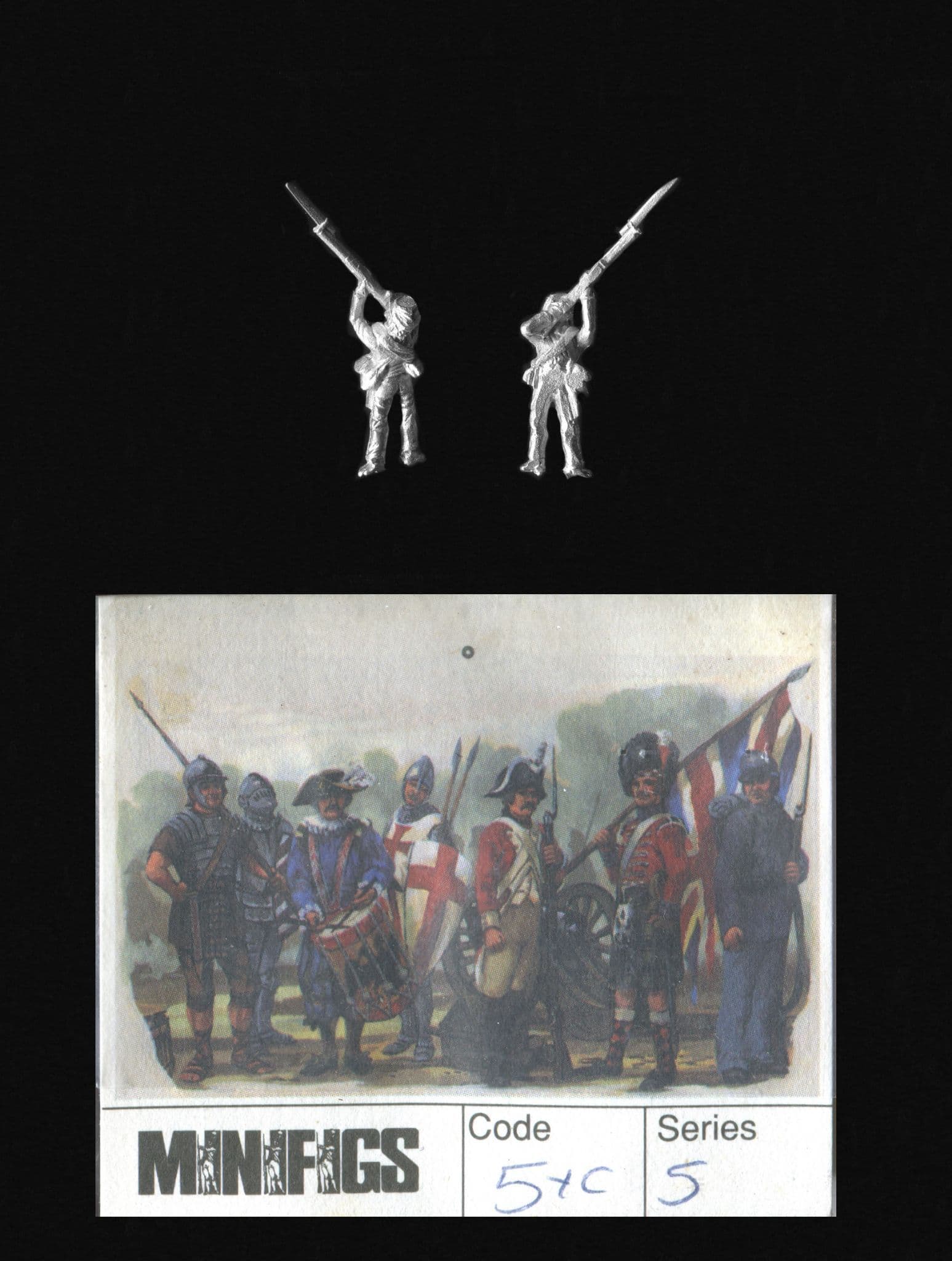 Minifigs 15mm ACW 05YC Infantry Prone Firing Kepi x 8 figs