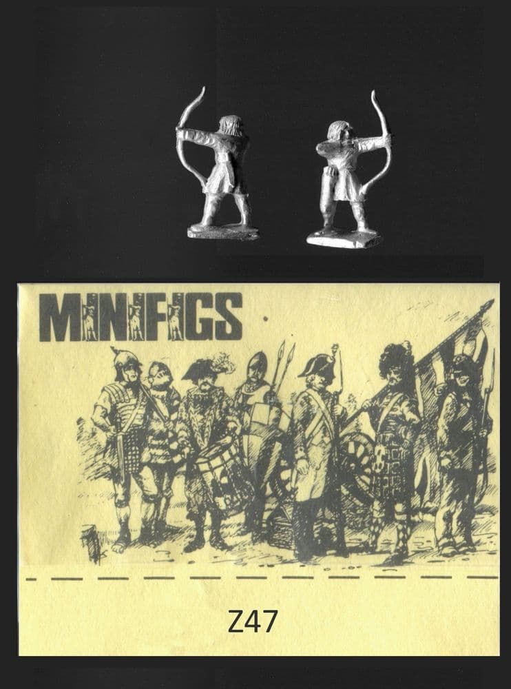 Minifigs 15mm Ancients Z47 Ostrogoth Archer x 8