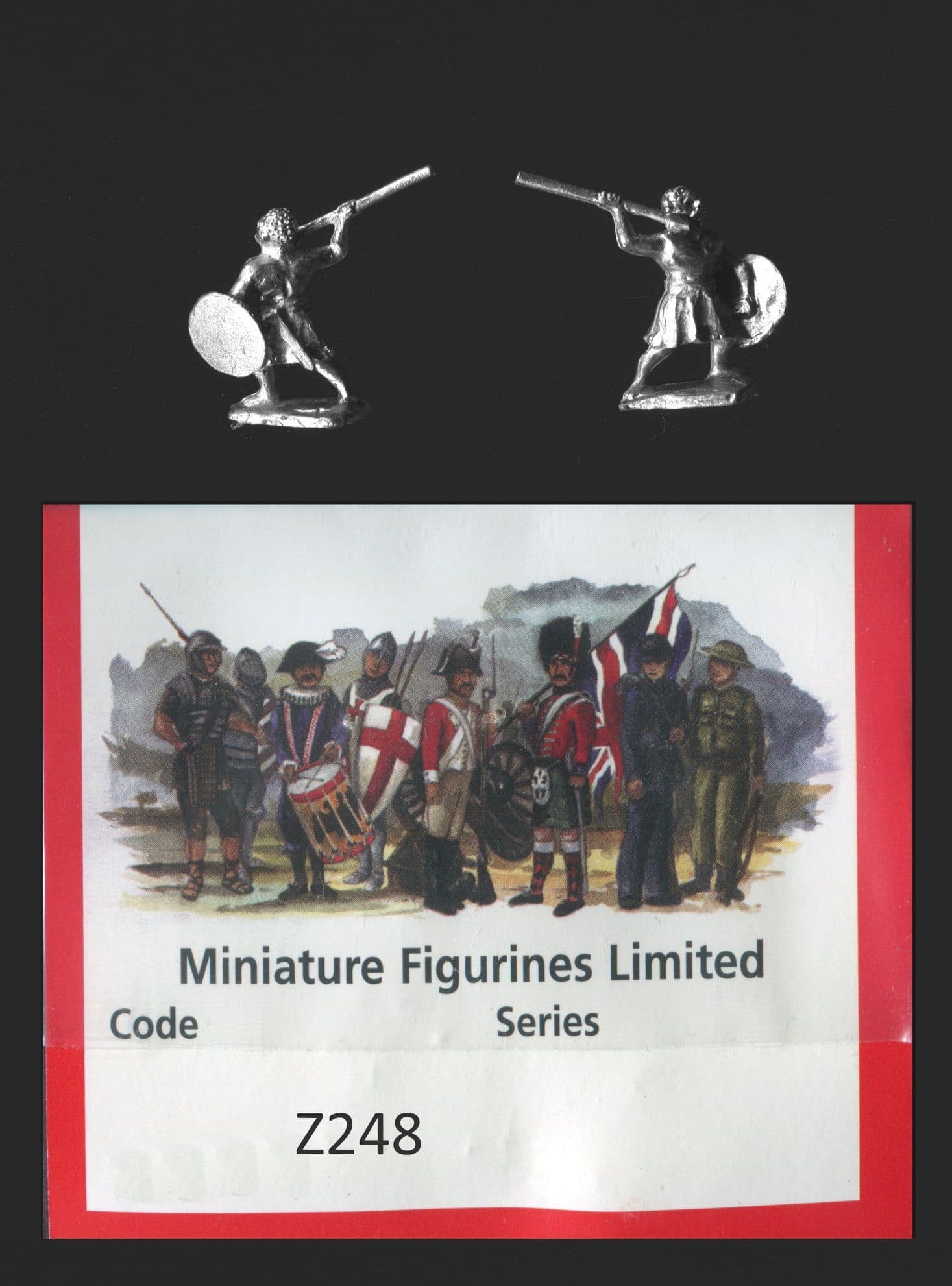 Minifigs 15mm Dark Ages Z248 Moorish Infantry with Javelin x 8