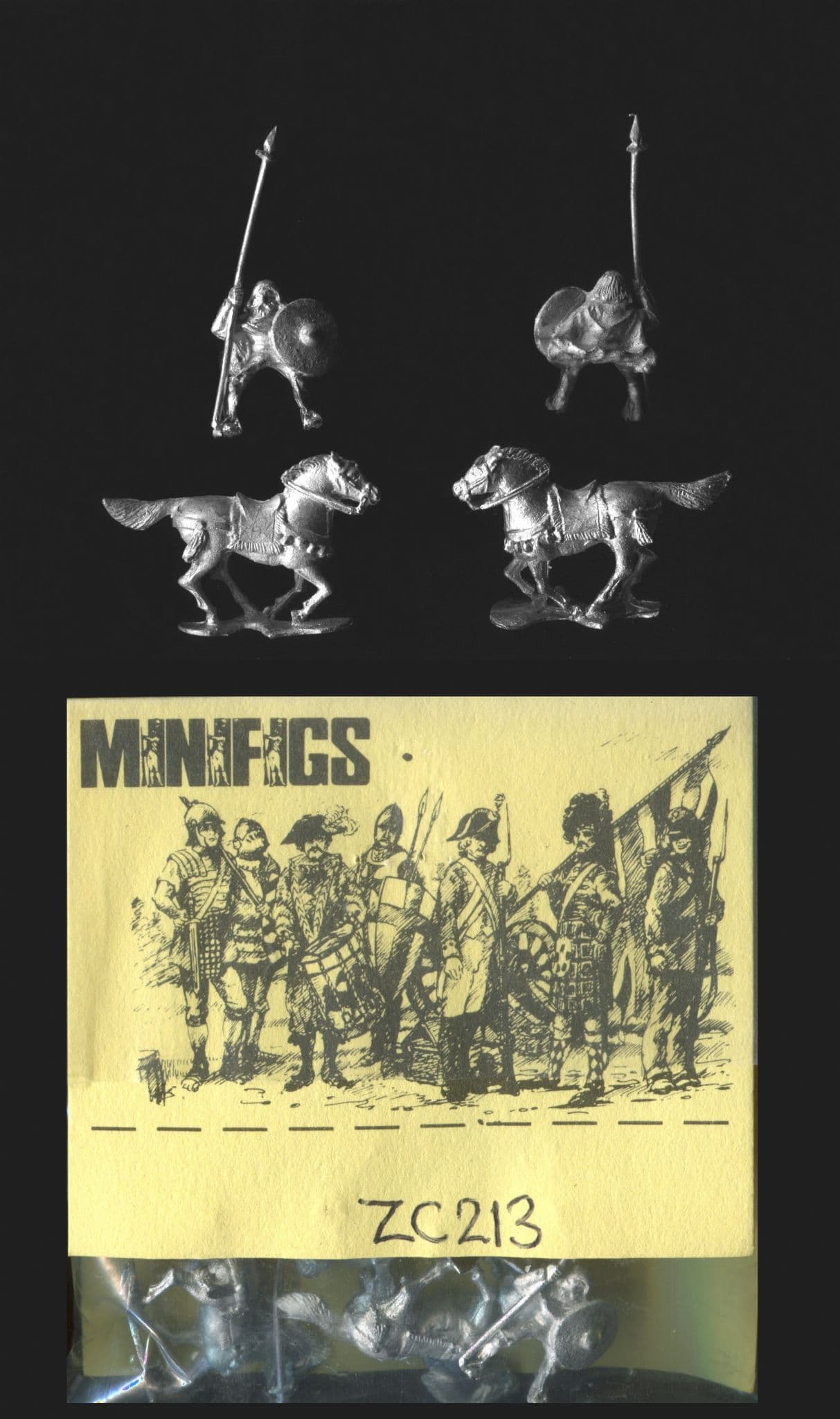 Minifigs 15mm Dark Ages ZC213 Carolingian Medium Cavalry 8th/10th ...