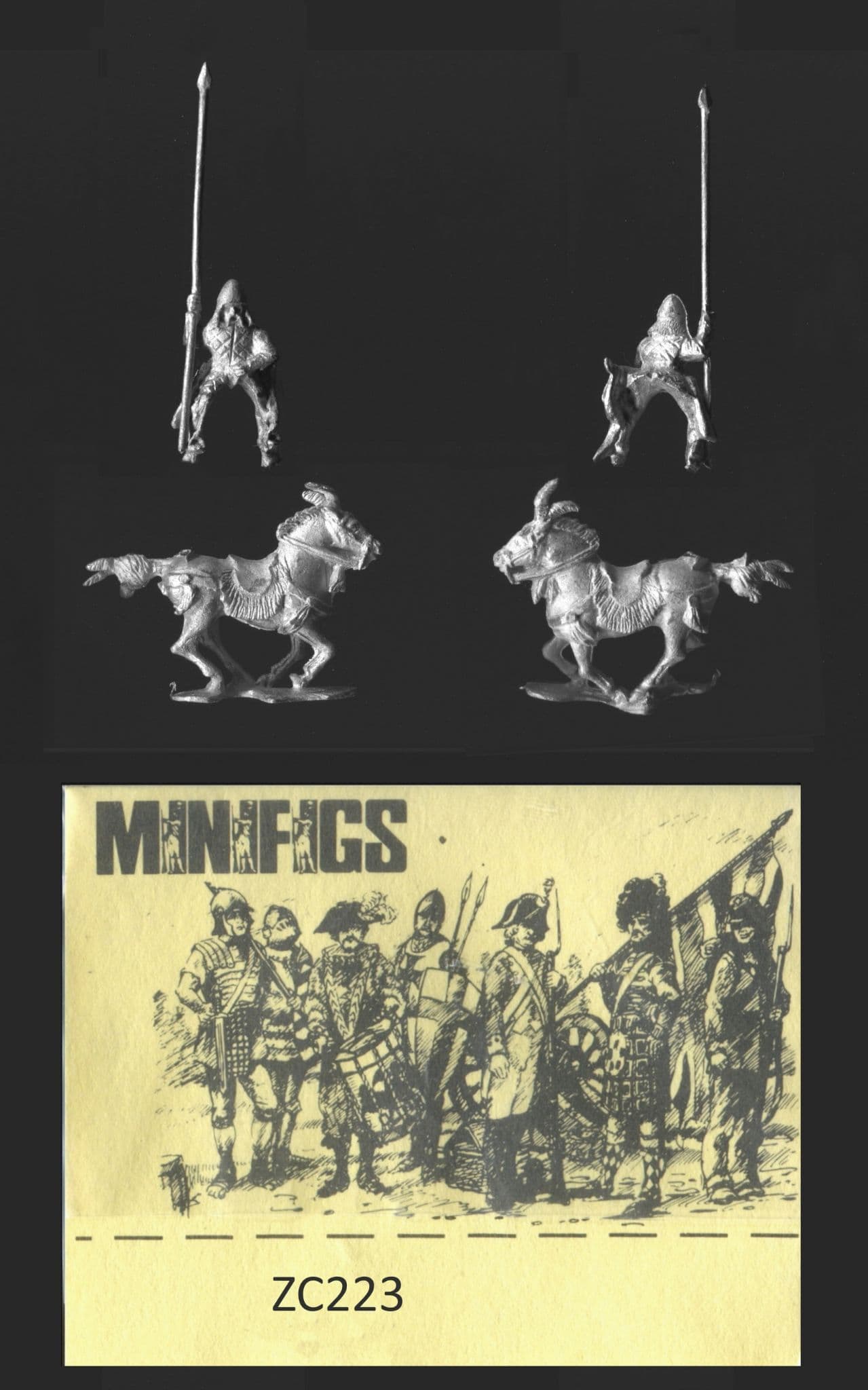 Minifigs 15mm Dark Ages ZC223 Bulgar Heavy Cavalry 4