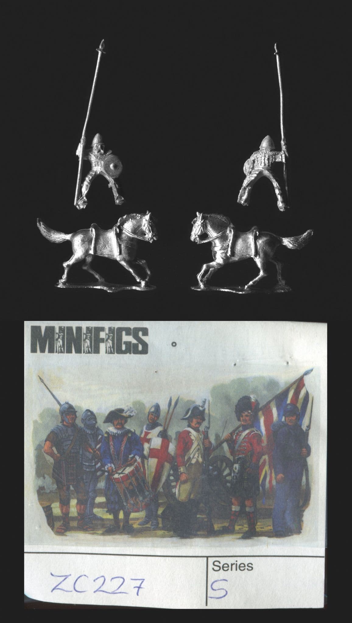 Minifigs 15mm Dark Ages ZC227 Armenian Heavy Cavalry x 4