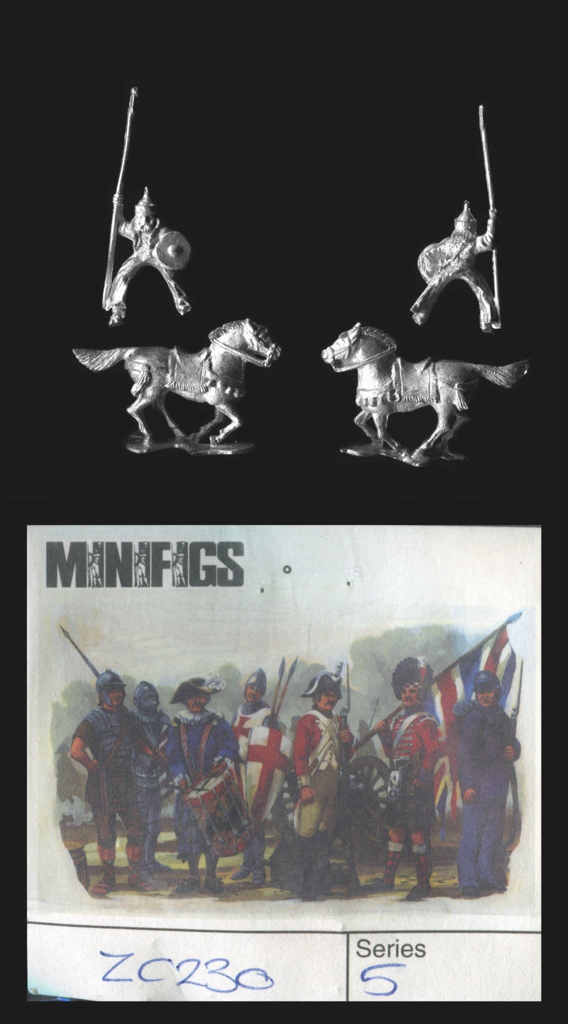 Minifigs 15mm Dark Ages ZC230 Arab Light Lancer x 4