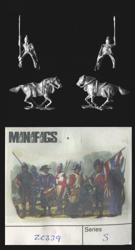 Minifigs 15mm Feudal Europe ZC339 Turcoman Cavalry with Javelins x 4