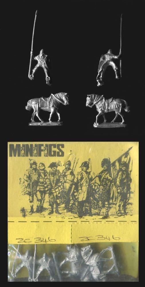 Minifigs 15mm Feudal Europe ZC346 Byzantine Lt Cavalry 13th C on old ...