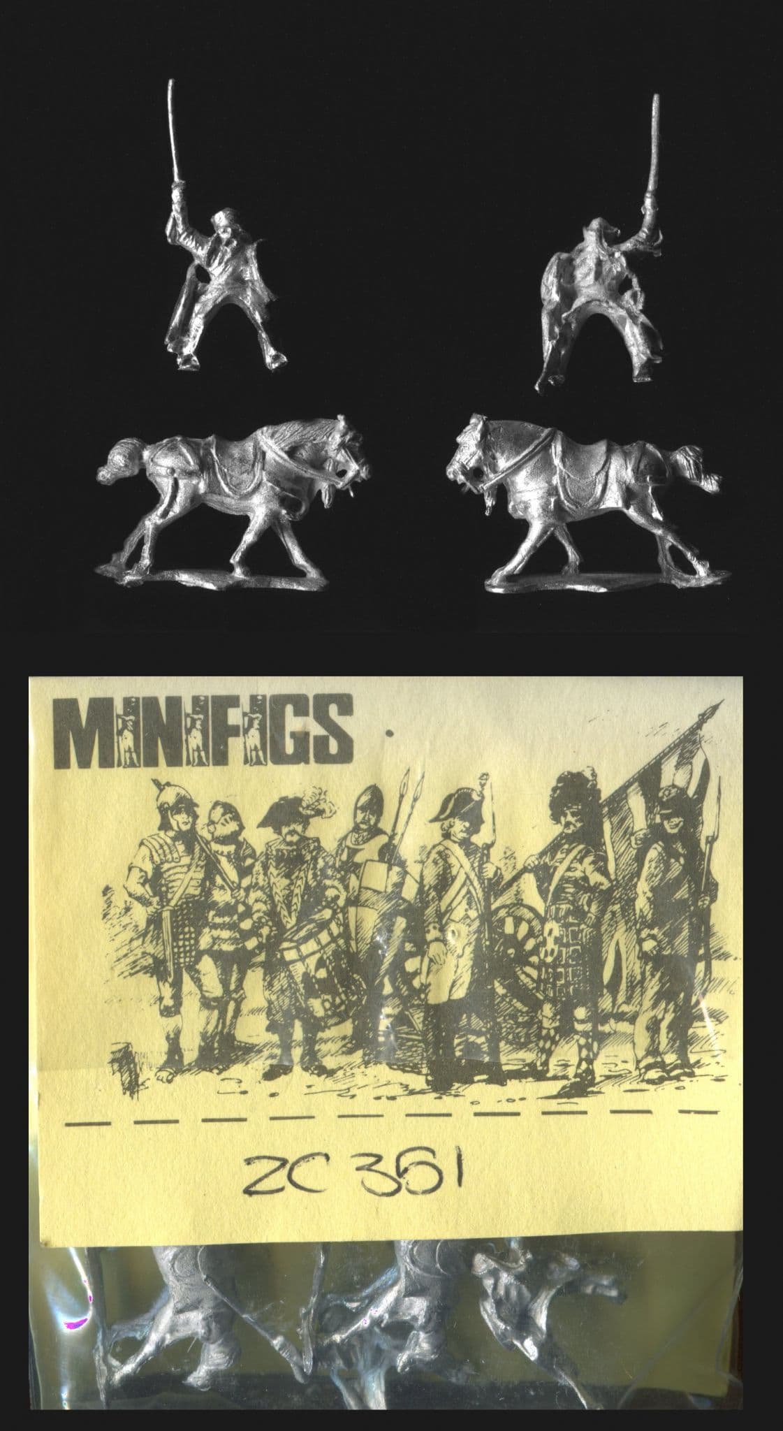 Minifigs 15mm Feudal Europe ZC351 Mongol LC with Sabre x 4