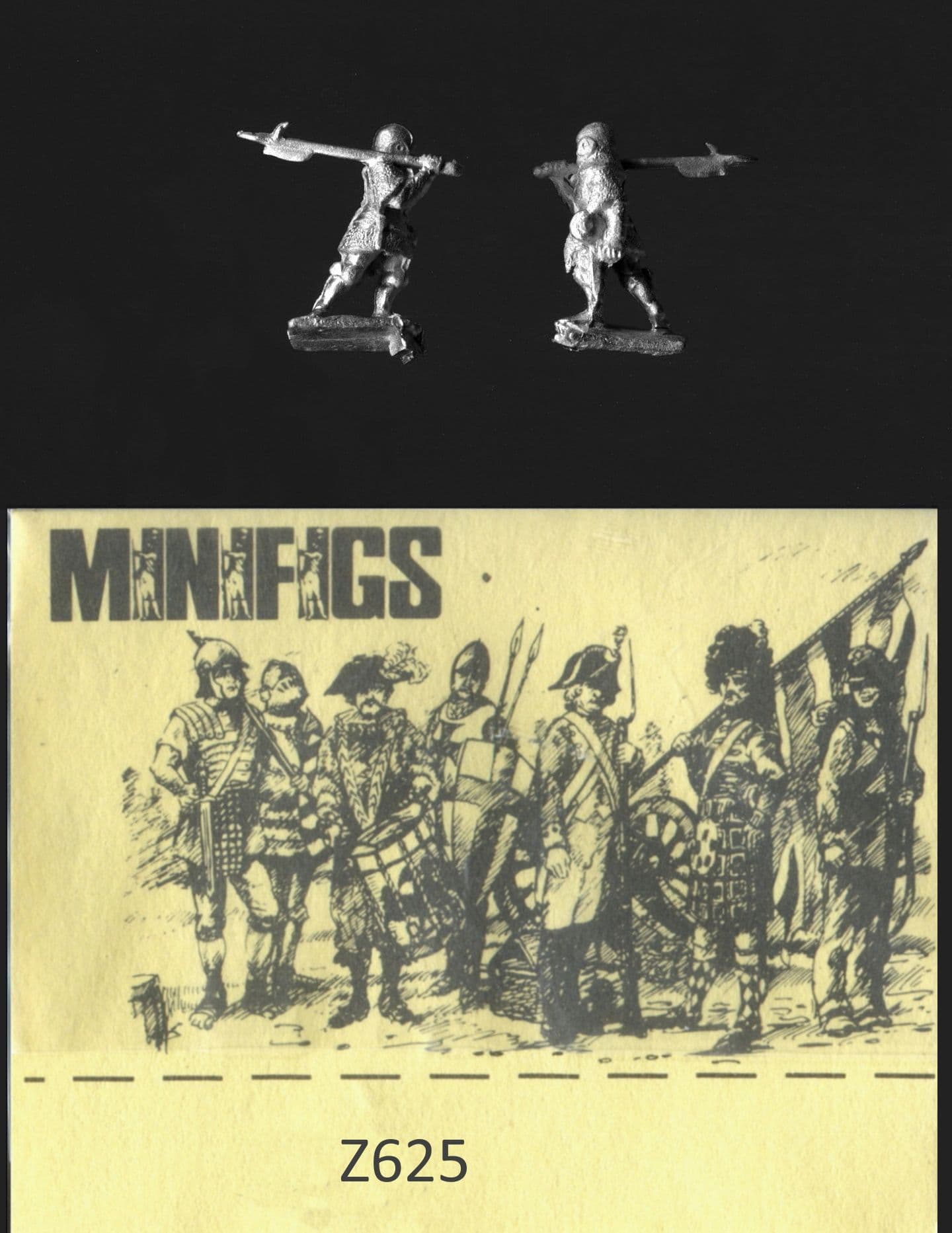 Minifigs 15mm HYW Agincourt Period Z625 English Armoured Billmen ...