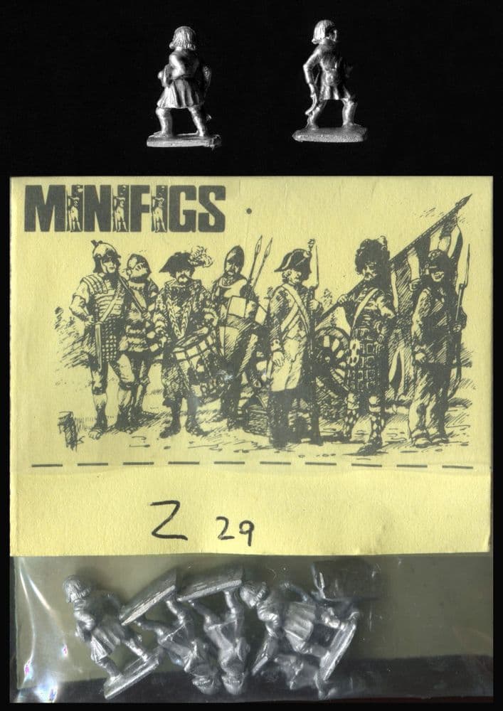 Minifigs 15mm Imperial Romans Z29 Slingers 3rd/5th Century Bareheaded ...