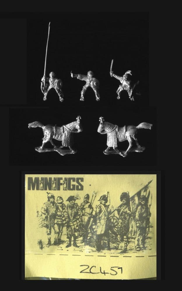 Minifigs 15mm Later Tang Chinese ZC457 Chinese Heavy Cavalry Command x ...