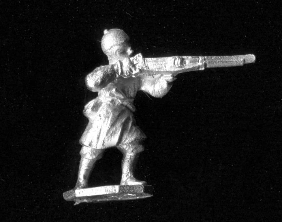 Minifigs 15mm Napoleonic Ottoman Turks 26NT Derbent Standing Firing x 8